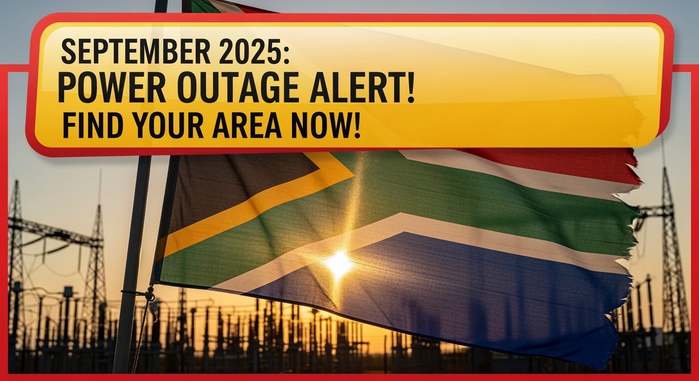 September 2025 Eskom Load Shedding – Full Area-Wise Breakdown of Power Cuts Published Now ...